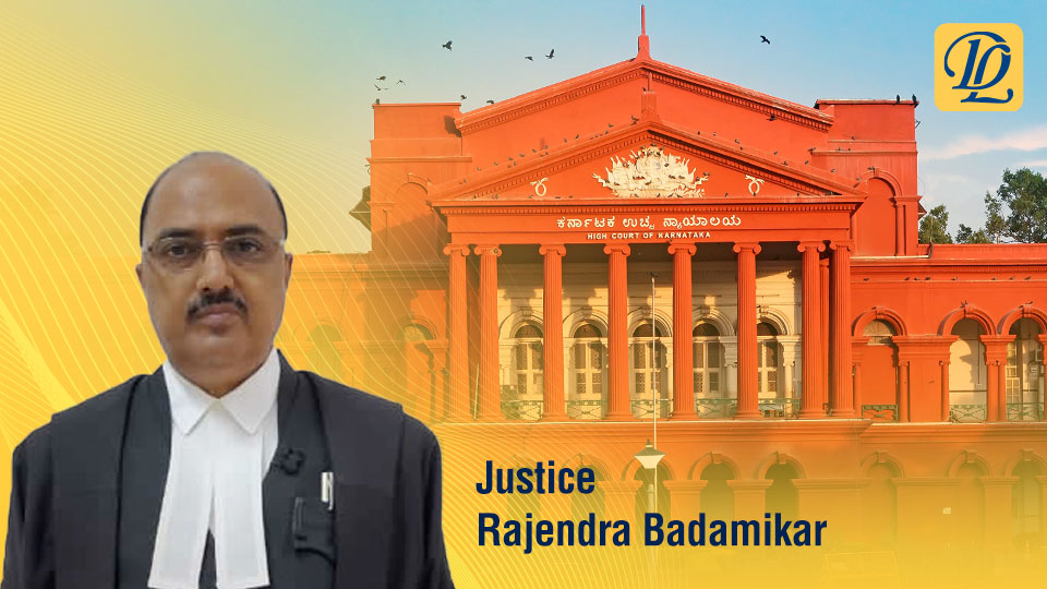 “Know Your Judge.” Justice Rajendra Badamikar. Karnataka High Court ...