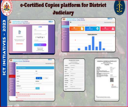 e-Certified Copies platform for District Judiciary in Karnataka ...